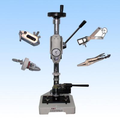China Button Snap Pull Tensile Testing Machine ASTM D 4846 With Load Capacity 300N for sale