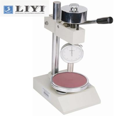 China Rubber Testing Machine 2.5 Mm Presserdics 20~90HD Measurement Range for sale
