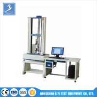China 250kg Precision textile rubber Tensile Strength Tester With Panasonic Motor for sale