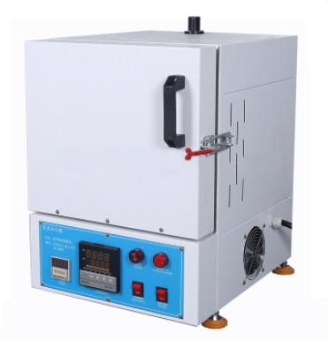 China Liyi 1200c Muffle Small Heat Treatment Electric Furnace Color Blue Or Black for sale