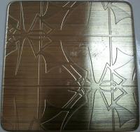 China SUS304/316/430 Etching Sheet Stainless Steel Plate Construction Field for sale