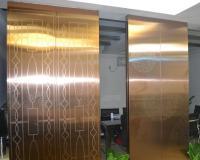 China 304 4' x 8' Patterned Decorative Color Stainless Steel Sheet Ships Building for sale