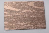 China Red Antique Bronze Copper Stainless Steel Sheet 1000-2000mm Width for sale
