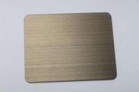 China Etched Wooden Grain Stainless Steel Sheet 304 0.6-3.0mm Decorative Metal for Construction for sale