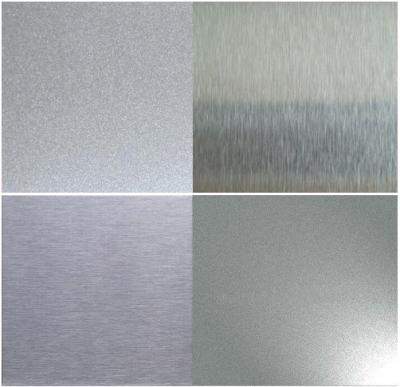 China 201 304 316 Stainless Steel Sheet 3mm x 580mm x 3000mm Hairline Surface for sale