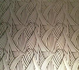 China 304 Etched Golden Mirror Stainless Steel Sheet 0.3-12mm for Wall Decor for sale