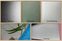 China 304 Etched Golden Mirror Stainless Steel Sheet 0.3-12mm for Wall Decor for sale