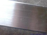 China 201 304 Stainless Steel Square Pipe Tube NO4 Surface PVC 20x20mm 1.5mm Wall for sale