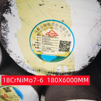 China Alloy Steel Round Bar Rod DIN 18CrNiMo7-6 1.6587 Solution Annealing Q+T 3000 Ton per Month for sale