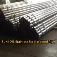 China SUS 409L ERW Stainless Steel Welded Pipe Annealed 31.8mm OD x 1.0mm Wall x 5800mm for sale