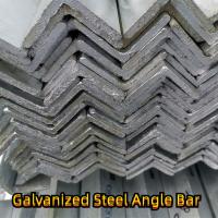 China Hot Dipped Galvanized Steel Angle Bar 100x100x10mm ASTM A36 10# Equal Angle for sale