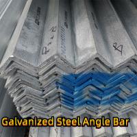 China Hot Dipped Galvanized Steel Angle Bar 100x100x10mm ASTM A36 10# Equal Angle for sale