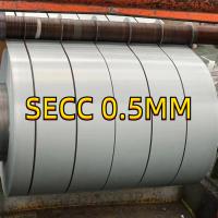 China SECC Electro Galvanized Steel Coils 0.4mm Thick with Film for Industrial Use for sale
