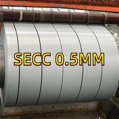 China SECC Electro Galvanized Steel Coils 0.4mm Thick with Film for Industrial Use for sale