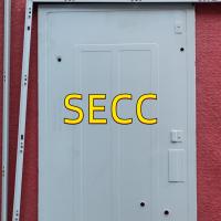 China SECC Electro Galvanized Steel Coils 0.4mm Thick with Film for Industrial Use for sale