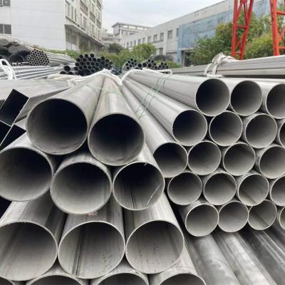 China 95mm 304 Stainless Steel Seamless Tube Pipe with Thread Male Female 6m Length for sale