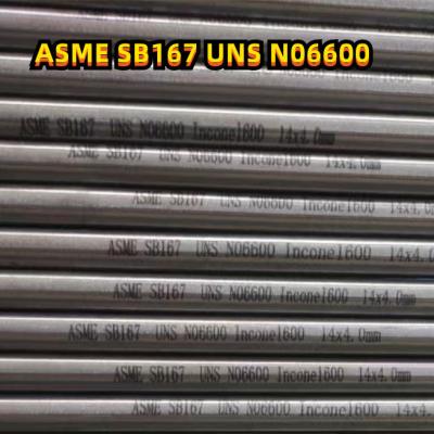 China ASTM B167 Inconel 600 Seamless Pipe UNS N06600 31.8mm OD x 2.9mm Wall for sale