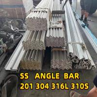 China Stainless Steel 904L S39042 1.4539 Equal Angle Bar 30x30x3mm Length 4m for sale