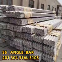 China Stainless Steel 904L S39042 1.4539 Equal Angle Bar 30x30x3mm Length 4m for sale