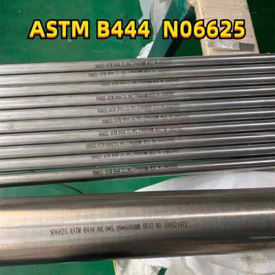 China UNS N06625 Inconel 625 Seamless Pipe ASTM B444 21.3mm OD 2.77mm WT Corrosion Resistant for sale