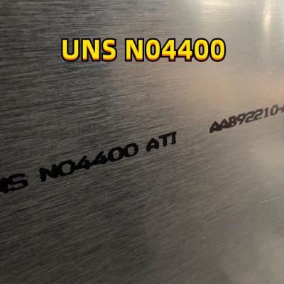 China ASTM B127 Monel 400 Nickel Copper Alloy Plate UNS N04400 0.5-3mm Thickness for sale