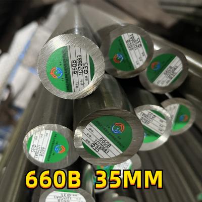 China ASTM A638 A286 660B Stainless Steel Round Bar OD 35mm Heat Resistant Shaft Rod for sale