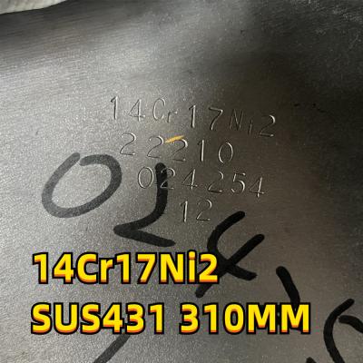 China Soft Annealed Stainless Steel Round Bar Shaft Hot Rolled SS SUS431 310mm for sale