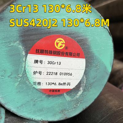 China ASTM A276 420J2 Stainless Steel Forged Round Bar 130mm 30Cr13 Shaft for sale