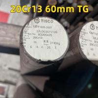 China AISI 420 Stainless Steel Bar UNS S42000 2Cr13 Forging Shaft 7.8 g/cm3 Density for sale