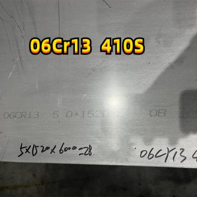 China ASTM A240 410S Stainless Steel Plate SS410S 06Cr13 X6Cr13 60mm Thick for sale