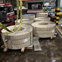 China DIN1.4512 SUS436L Stainless Steel Coil Strip 2D Surface 1.0x153.4mm for Weld Pipe for sale