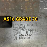 China ASTM A516 GR70 Boiler and Pressure Vessel Steel Baffle Plate 16mm Thickness for sale