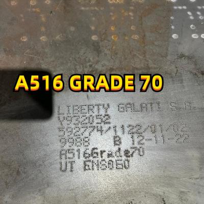 China ASTM A516 GR70 Boiler and Pressure Vessel Steel Baffle Plate 16mm Thickness for sale