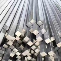 China ASTM Hairline Stainless Steel Square Flat Bar 304 TP304 10x10mm Cold Drawn A269 for sale