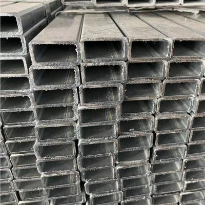 China Carbon Steel Welded Rectangular Pipe ASTM A500 50x50x3mm Black ERW Square Tube with 1mm-18mm Thickness Range for sale