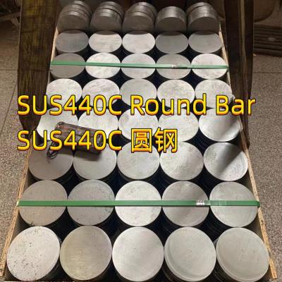 China AISI 440C Stainless Steel Round Bar 30mm High Carbon Martensitic X105CrMo17 DIN 1.4125 for sale