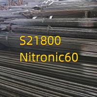 China OD 18mm S21800 Nitronic 60 Stainless Steel Round Bar High Strength for sale