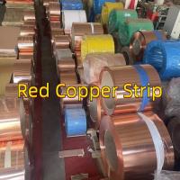 China ASTM B152 C10100 Pure Copper Coil Strip Foil 0.008-3.0mm for Battery C11000 for sale