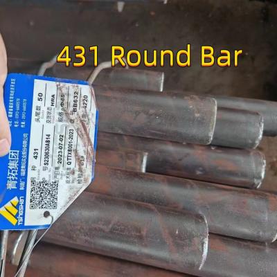 China AISI 431 Stainless Steel Round Bar Annealed Surface 0.1mm to 500mm Diameter for sale