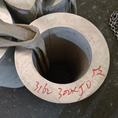China 2 Inch ASME B36.19 Stainless Steel Seamless Pipe SCH40S A312 TP316L SMLS BE Hollow Bar for sale