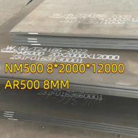 China Wear Resistant NM500 AR500 Steel Plate 12mm Thick 2440x1220mm Abrasion Proof for sale