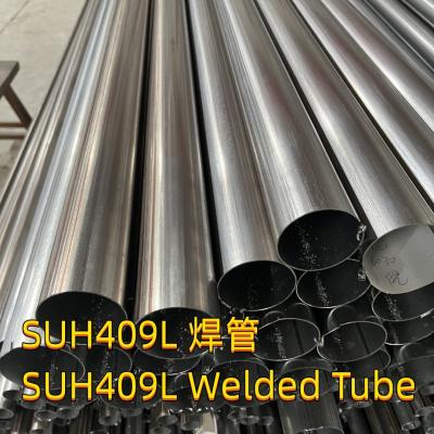 China SUS 409L SUH409L ERW Welded Stainless Steel Tube Annealed Pickling 60mm OD 2mm Wall for sale
