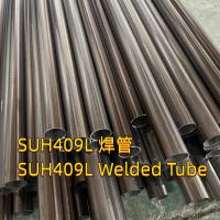 China SUS 409L SUH409L ERW Welded Stainless Steel Tube Annealed Pickling 60mm OD 2mm Wall for sale