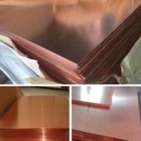 China 1/2H C1011 Cu-Dhp Pure Copper Plate for sale