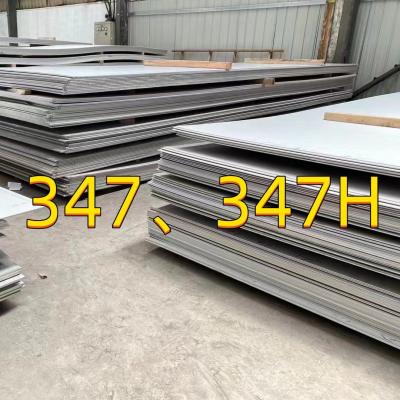 China ASTM A240 TP347 347H Stainless Steel Plate 1000mm x 1000mm x 15mm Thick for sale