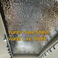 China Stainless Steel Water Ripple Sheet 304 201 0.3-3.0mm for Wall Ceiling Decoration for sale