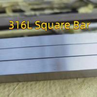 China DIN1.4404 SUS316L Stainless Steel Square Bar 25.4mm x 25.4mm x 3000mm for sale
