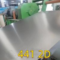 China AISI 441 1.4509 0.8mm Stainless Steel Sheet 2D Surface 1220x2440mm Automotive Grade for sale