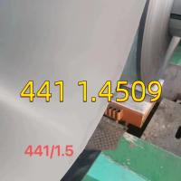 China AISI 441 1.4509 0.8mm Stainless Steel Sheet 2D Surface 1220x2440mm Automotive Grade for sale