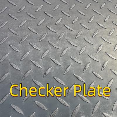China ASTM A36 Checker Plate 10mm x 1219mm x 2438mm Hot Rolled Steel Chequered Plate for sale